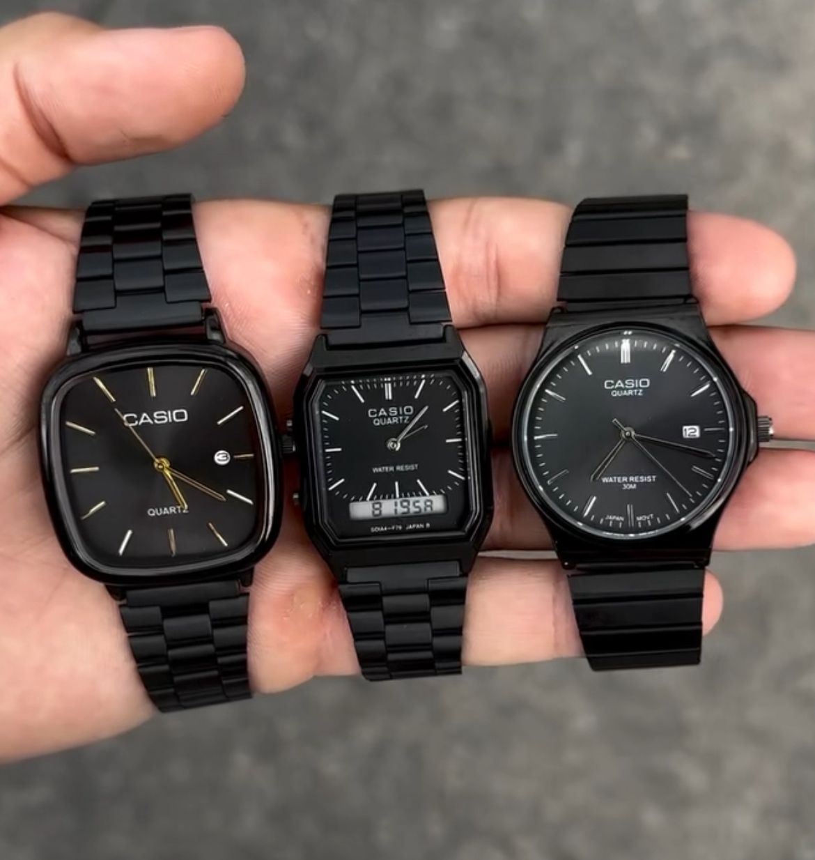 Kit Casio ALL BLACK